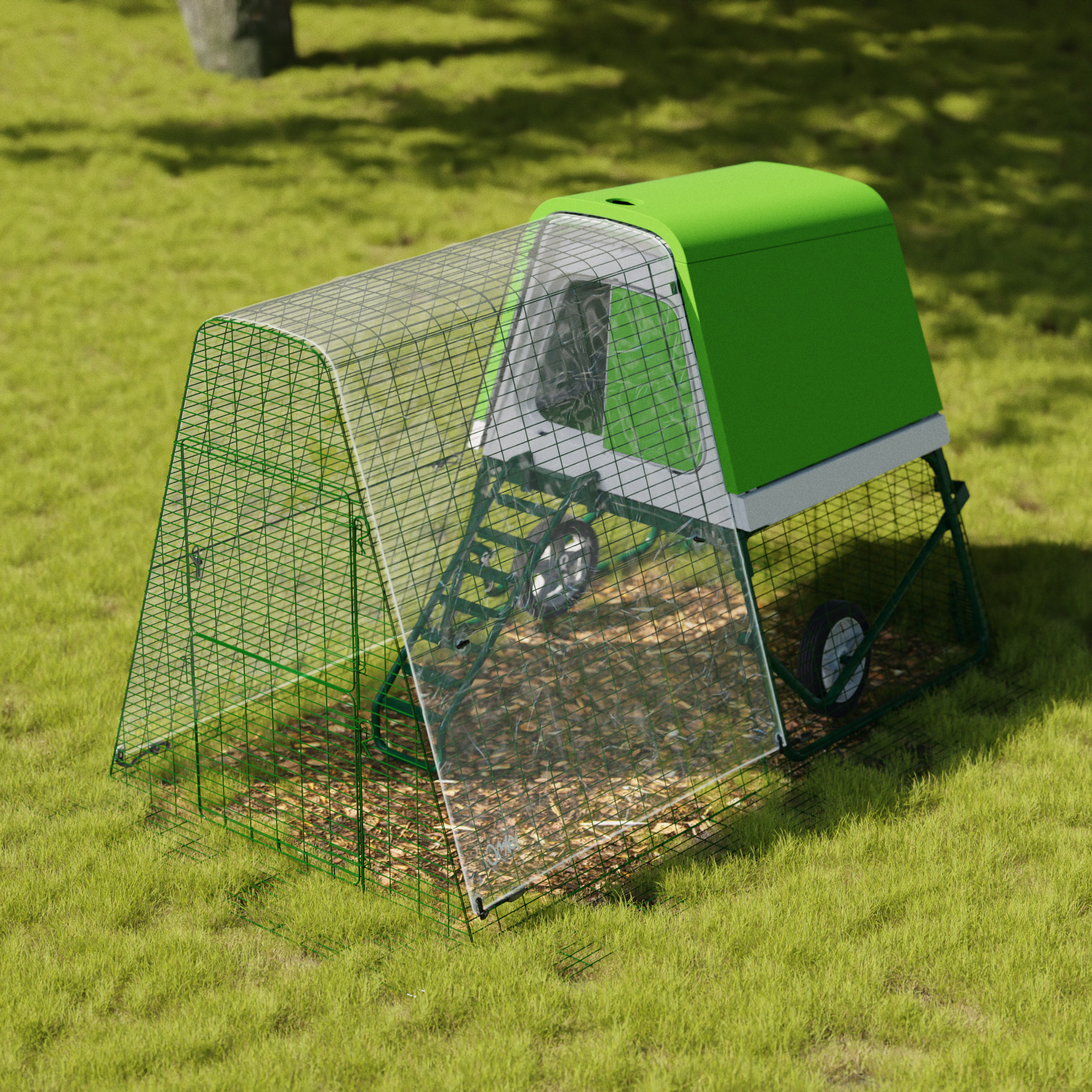 Clear Run Cover for Eglu Go UP - Full Run | Omlet