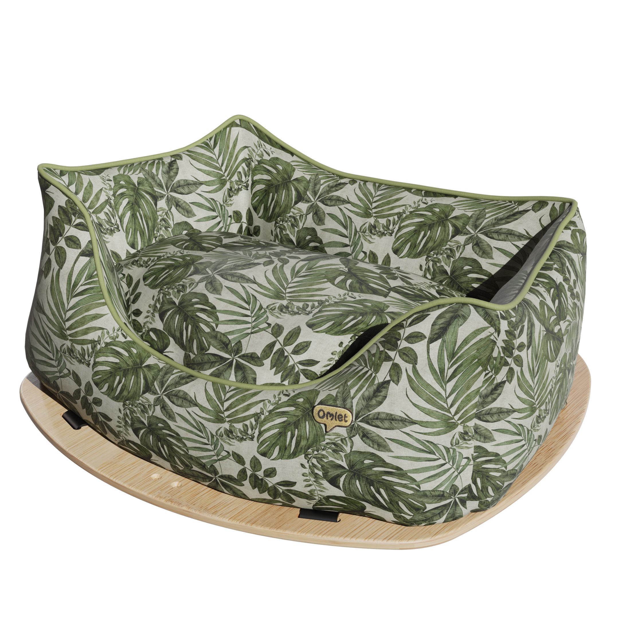 Freestyle - Bamboo Platform with Nest Cat Bed - Secret Garden (includes ...