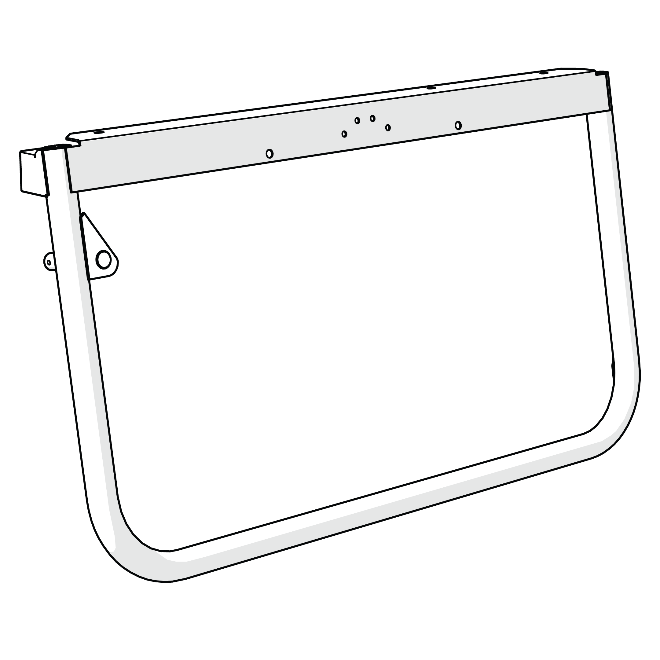 Eglu Pro Frame Side Left | Omlet