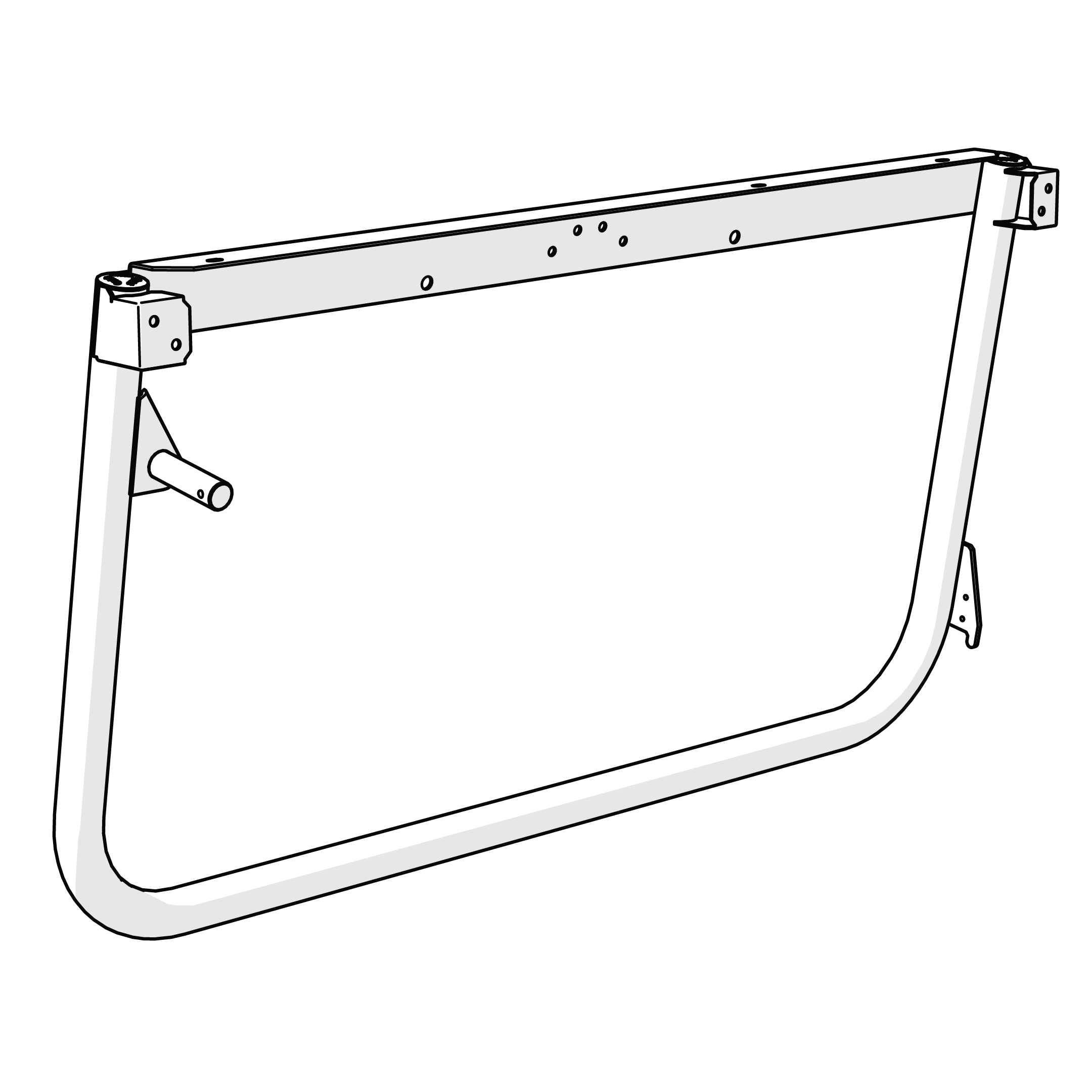 Eglu Pro Frame Side Right | Omlet