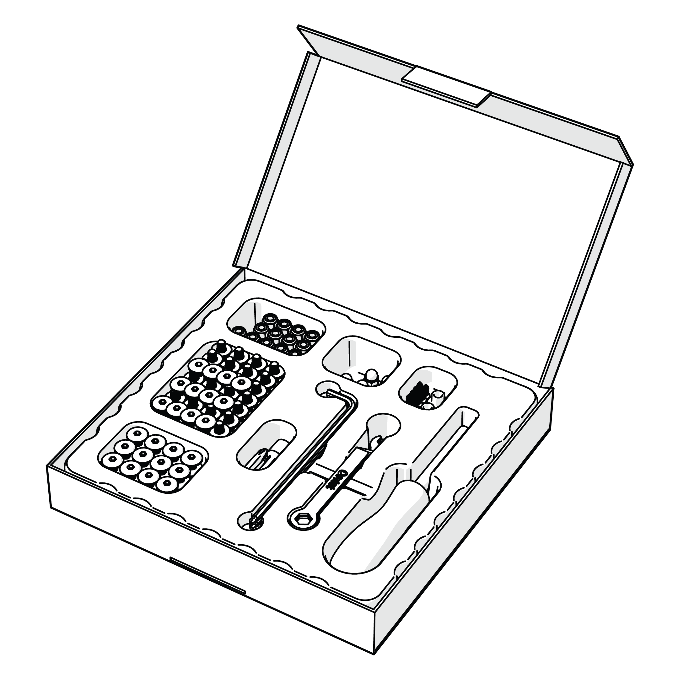 Eglu Pro Fasteners Pack | Omlet