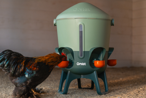Insulated Stay Clean Chicken Waterer that keeps water fluid in the ...