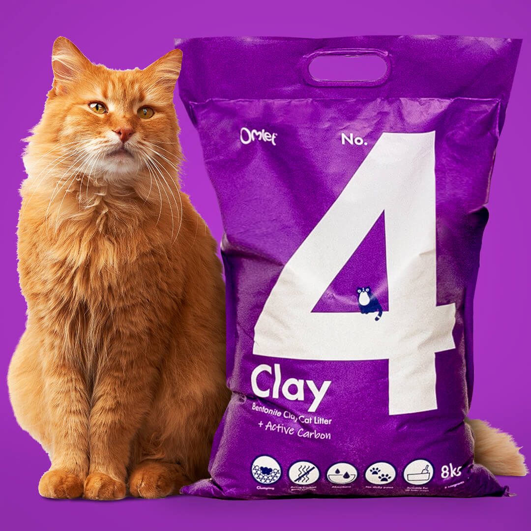 Omlet Cat Litter No. 4 - Clay - 10L | Omlet