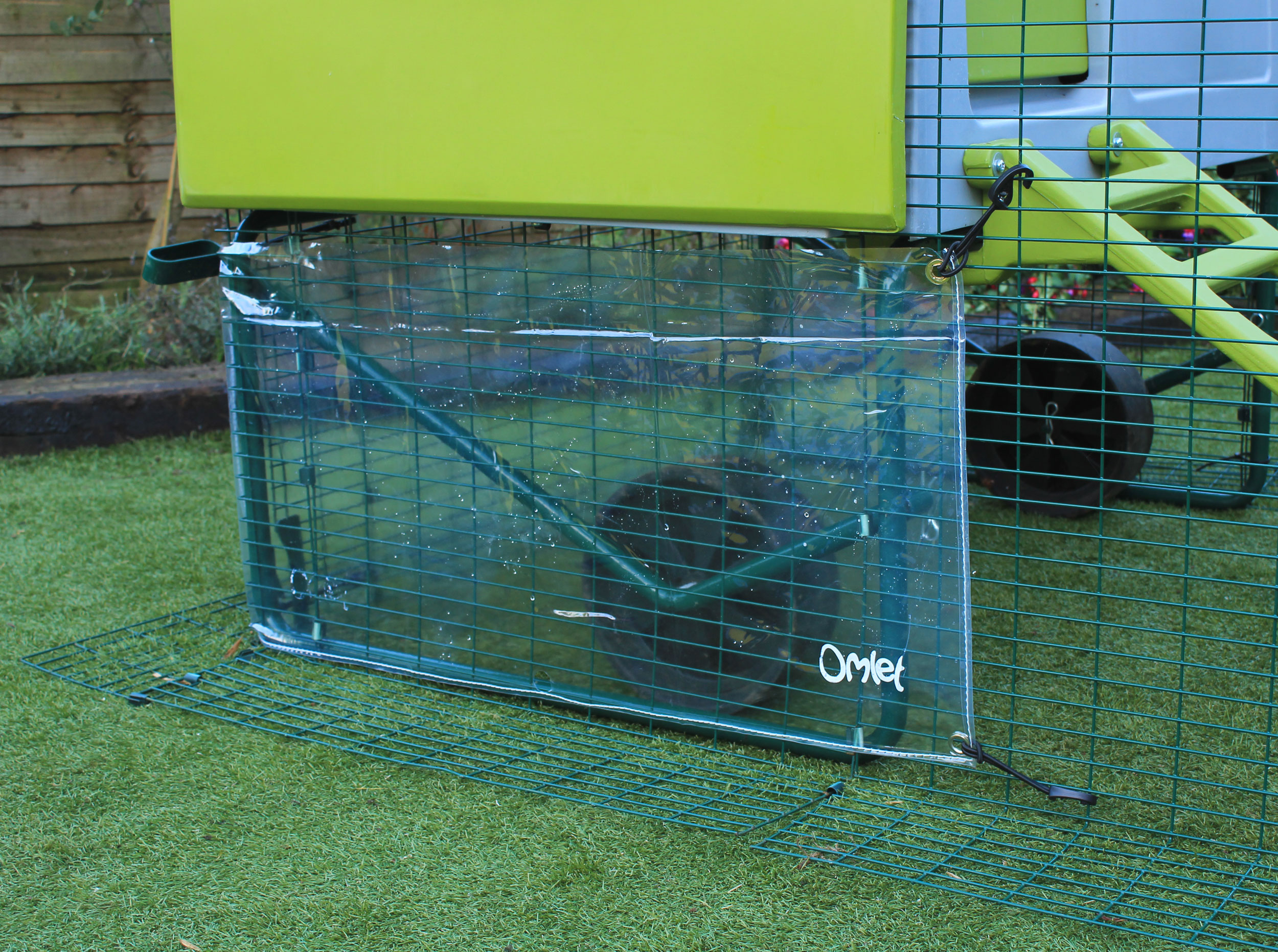 Transparant dekzeil voor de Eglu Cube - Windscherm | Omlet