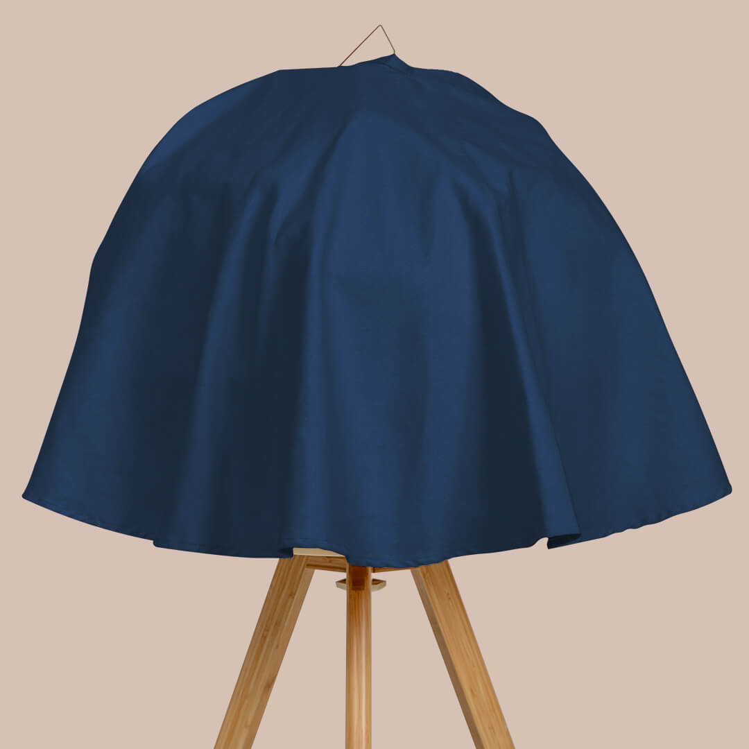 Geo Bird Cage Night Cover - Midnight Blue | Omlet