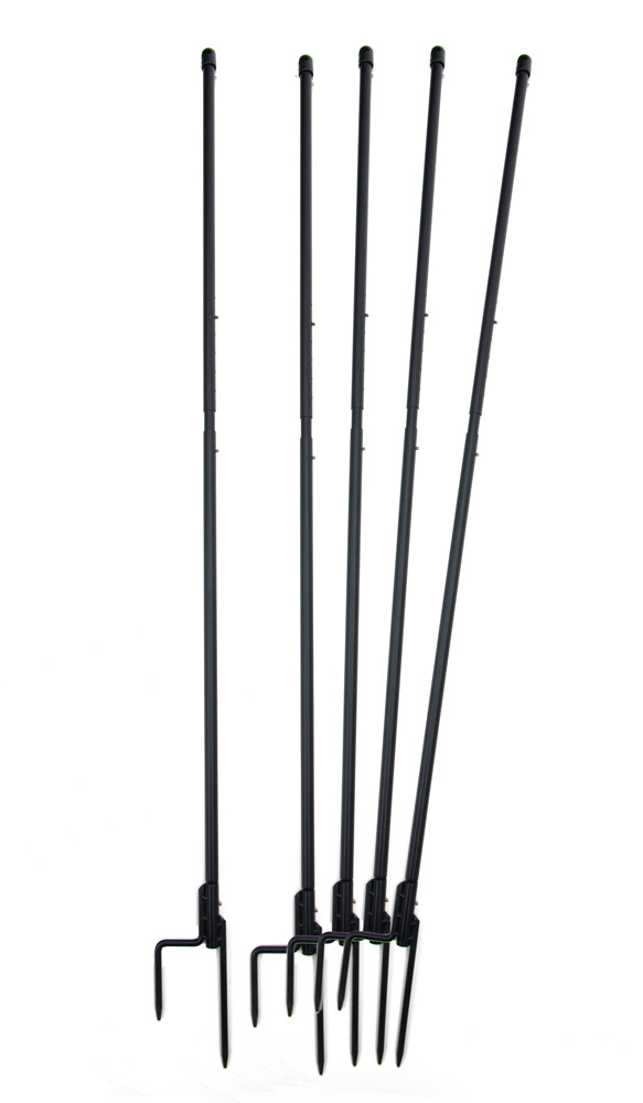 Omlet Chicken Fencing Poles - Set of 5 | Omlet
